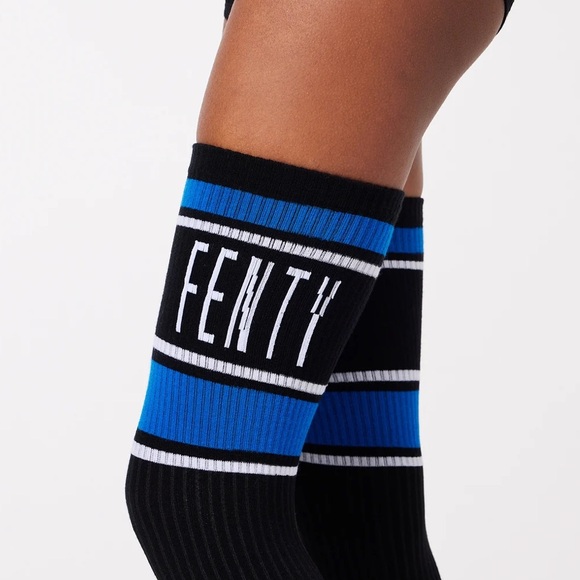 Savage X Fenty | Accessories | Savage X Fenty Black Caviar Thigh High ...